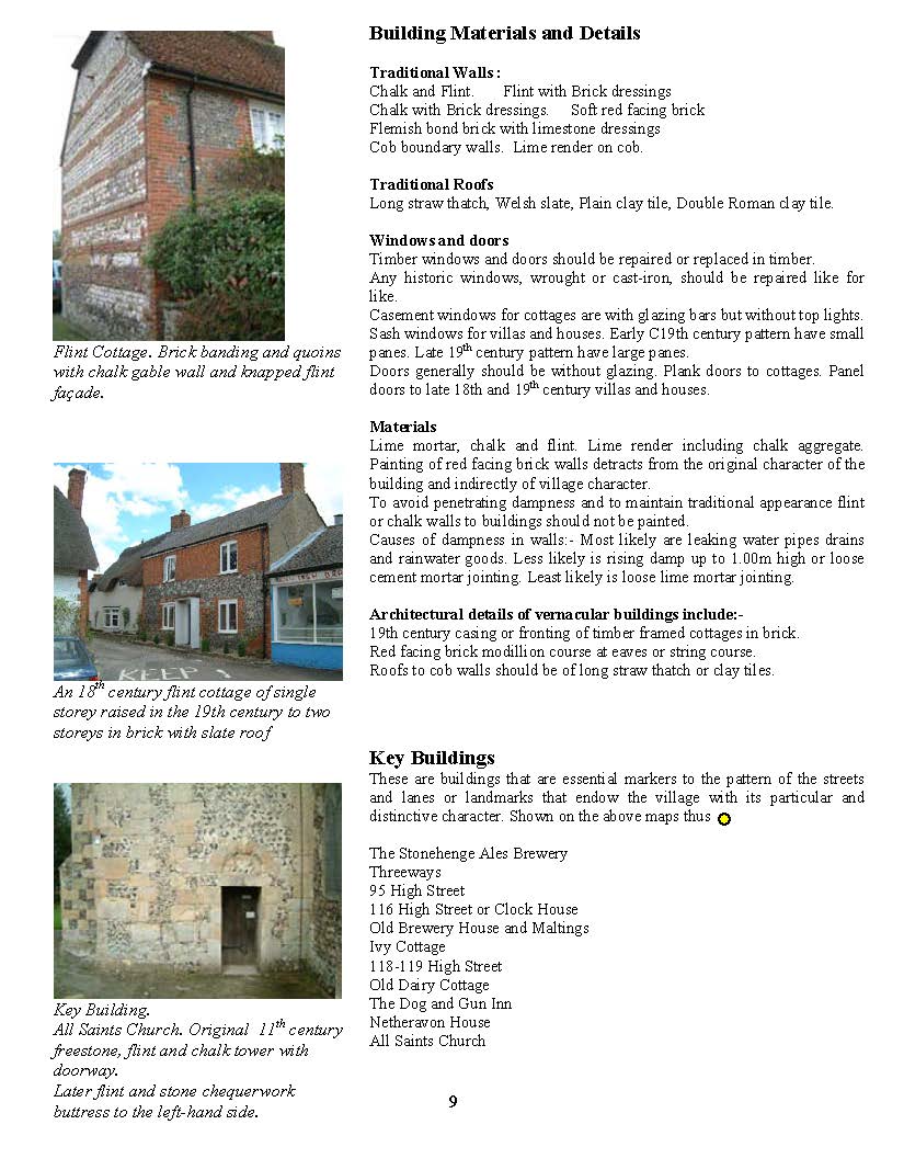 Conservation Area Statement - Netheravon Parish Council