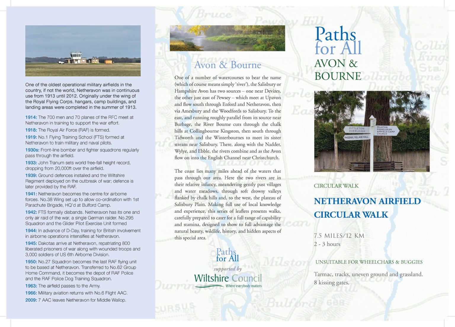 Netheravon Airfield Circular Walk - Netheravon Parish Council